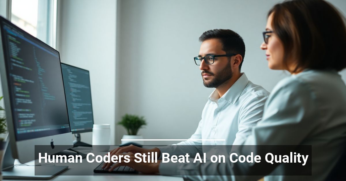 Human Coders Still Beat AI on Code Quality | Common Knowledge Technology
